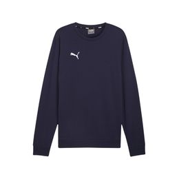 Puma Sportsweatshirt 'TeamGoal' Herren Gr&ouml;&szlig;e XL marine / wei&szlig;