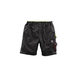 Terrax Herren Shorts Gr.48 schwarz/limette 65%PES/35%CO (20385)