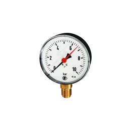 Riegler Standardmanometer, Kunststoffgeh., G 1/2 unten, 0-60,0 bar, &Atilde;&tilde; 100 (150/1)