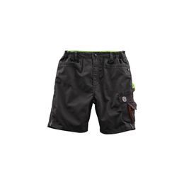 Terrax Herren Shorts Gr.50 schwarz/limette 65%PES/35%CO (20385)