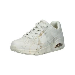 Skechers Sneaker 'Uno &ndash; Marble Marvel' Damen Gr&ouml;&szlig;e 39.5 gold / hellgrau / wei&szlig;