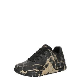 Skechers Sneaker 'Uno &ndash; Marble Marvel' Damen Gr&ouml;&szlig;e 40 gold / schwarz