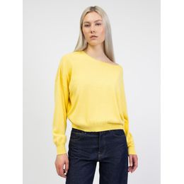Broke + Sch&ouml;n Pullover Damen Gr&ouml;&szlig;e M gelb