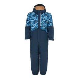 Vaude Funktionsanzug 'KD Snow Cup OVL II' Jungen Gr&ouml;&szlig;e 134 blau / navy / dunkelblau / hellgrau