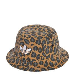 adidas originals Hut 'Leopard Bucket' Damen Gr&ouml;&szlig;e 58/60 karamell / dunkelgrau / schwarz / wei&szlig;