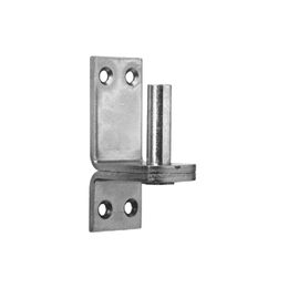 Pollmann Haken D2,13mm,weit zum Aufschrauben,Eisen galvanisch hell verzinkt (1050130)