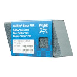 Pferd TOOLS Poliflex Schleifblock 30x60x115 mm Bindung PUR SIC240 f&uuml;r Feinschliff und Finish (41020240)