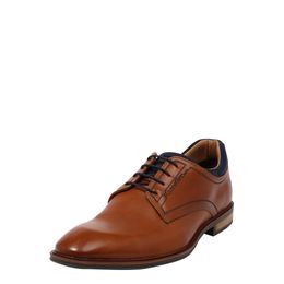 Lloyd Schn&uuml;rschuh 'Manuel' Herren Gr&ouml;&szlig;e 41/41.5 navy / cognac