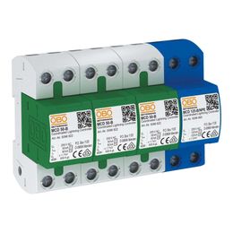 Obo-bettermann OBO Bettermann Vertr Blitzstromableiter Set f.TT u.TNS Netze MCD 50-B 3+1 (5096879)