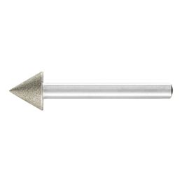 Pferd TOOLS Diamant-Schleifst. Spitzkegel &Oslash;15x60&deg; Schaft&Oslash;6 mm D126 (mit.) zum Anfasen/Entgraten/Senken (36476146)