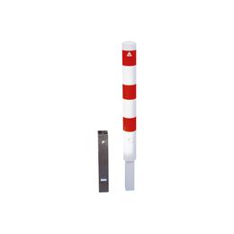 Schake Absperrpfosten Typ 40191F, herausnehmbar, &Oslash; 193mm + Dreikantverschlu&szlig;, feuerverzinkt)
