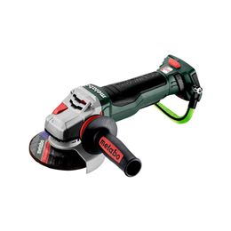 Metabo Akku-Winkelschleifer WPBA 18 LTX BL 15-125 Quick DS mit Bremse, Schnellspannmutter, drehbarem Akkupack, Totmannschalter; MetaboX 165 L (601734840)