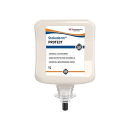 Stokoderm Hautschutzcreme Protect PURE 1L Kart. VE ; SC Johnson Professional (UPW1L)