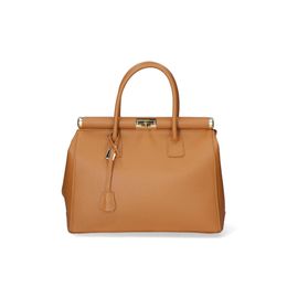 Chicca Borse Handtasche Damen Gr&ouml;&szlig;e One Size cognac