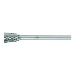 Pferd TOOLS Hartmetall Winkelfr&auml;sstift stirnverzahnt WKNS &Oslash; 06x07mm Schaft-&Oslash; 3mm Z3P universal mittel kreuzverzahnt (21207683)