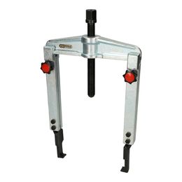 KS Tools Schnellspann-Universal-Abzieher 2-armig mit extrem schlanken und verl&auml;ngerten Haken, 25-130mm, 200mm, 2,5t (620.0066)