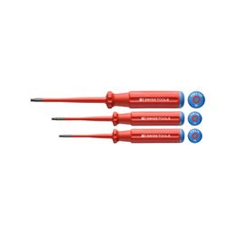 PB Swiss Tools Slim-Schraubendreher-Satz, f&uuml;r TX, vollisoliert, 3-teilig (5549.SL)