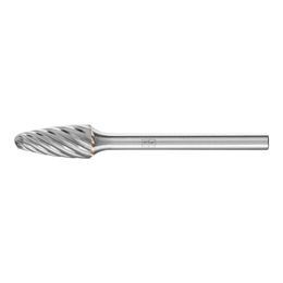 Pferd TOOLS Hartmetall Hochleistungsfr&auml;sstift INOX Rundbogen RBF &Oslash; 06x13 mm Schaft-&Oslash; 3 mm f&uuml;r Edelstahl (21230082)