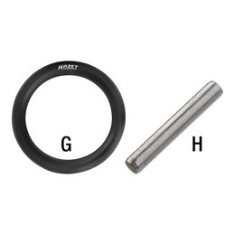 Hazet O-Ring 880S-G612 Vierkant hohl 10 mm (3/8 Zoll) Durchmesser 13 x 3,5)