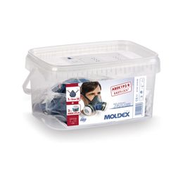 Moldex Atemschutzbox A1B1E1K1 P3 R Gr&ouml;&szlig;e M, Serie 7000, organische Gase, anorganische Gase, Saure Gase, Ammoniak und Partikel EasyLock&reg; (7432 02)