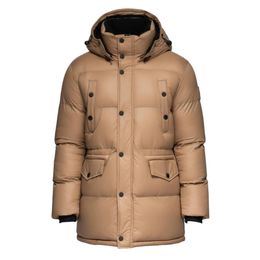 Ombre Winterjacke Herren Gr&ouml;&szlig;e XXL bronze