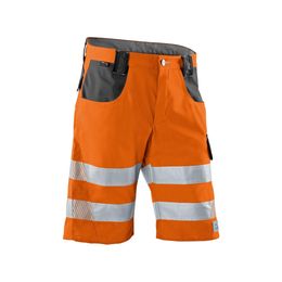 K&Uuml;BLER WORKWEAR K&uuml;bler PSA Reflectiq Shorts 2307 warnorange/anthrazit 60 ; K&uuml;bler Workwear (23078340-3797-60)