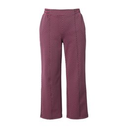 Ulla Popken Hose Damen Gr&ouml;&szlig;e 50 oliv / pink / schwarz