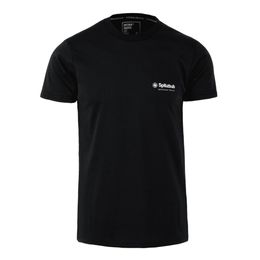Spitzbub Shirt 'ludis' Herren Gr&ouml;&szlig;e XXXL schwarz / wei&szlig;