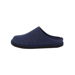 Haflinger Pantolette 'Flair Soft' Herren Gr&ouml;&szlig;e 48 blau