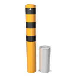 Schake Absperrpfosten Typ 40192, herausnehmbar, ohne Verschluss, &Oslash; 193mm, Gesamtl&auml;nge:2000mm, feuerverzinkt (40192H)