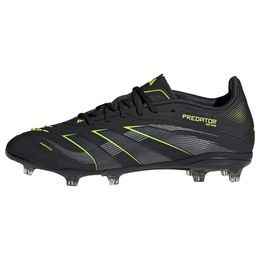 adidas Performance Fu&szlig;ballschuh 'Predator Elite' Jungen Gr&ouml;&szlig;e 31 grau / kiwi / schwarz