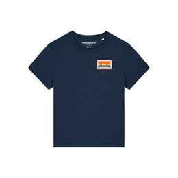 Watapparel T-Shirt ' Rainbow Cassette ' Damen Gr&ouml;&szlig;e S navy / mischfarben
