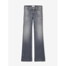 Le Temps Des Cerises Jeans Damen Gr&ouml;&szlig;e 26 grau / schwarz