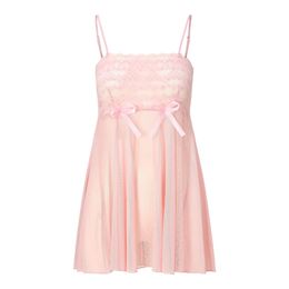 Lingadore Neglig&eacute;e Damen Gr&ouml;&szlig;e 36 rosa