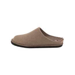 Haflinger Pantolette 'Flair Soft' Herren Gr&ouml;&szlig;e 37 taupe