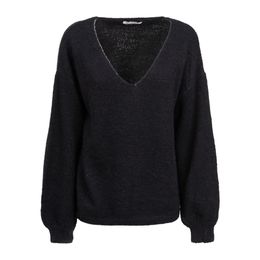 Influencer Pullover Damen Gr&ouml;&szlig;e M schwarz