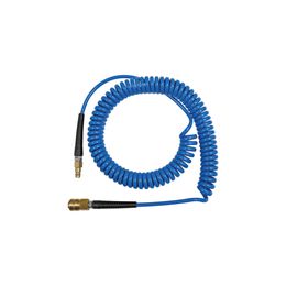 Riegler Spiralschlauch-Standardkupplung-Set, PU, Schlauch-&Atilde;&cedil; 12x8, 10,0 m (SP121000PUSK)