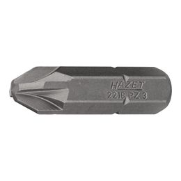 Hazet Bit 2218-PZ3 Sechskant massiv 8 (5/16 Zoll) Pozidriv Profil PZ PZ3)