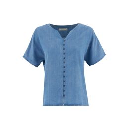 Organication Bluse Damen Gr&ouml;&szlig;e S hellblau