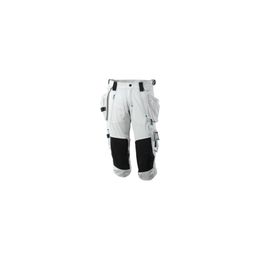 Mascot Dreiviertel-Hose, H&auml;ngetaschen, Stretchs Dreiviertel-Hose Gr&ouml;&szlig;e C60, weiss (17049-311-06-C60)