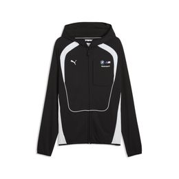 Puma Sportsweatjacke 'Puma x BMW M Motorsport BMW M3 E46' Herren Gr&ouml;&szlig;e XL schwarz / wei&szlig;