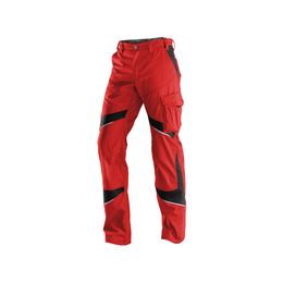 K&Uuml;BLER WORKWEAR K&uuml;bler Activiq Damenhose 2550 mittelrot/schwarz 34 ; K&uuml;bler Workwear (2550 5365-5599-34)