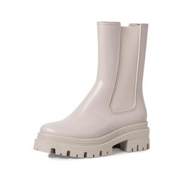 Tamaris Chelsea Boots Damen Gr&ouml;&szlig;e 39 beige Winterschuhe