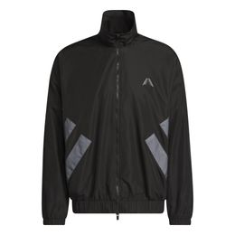adidas Performance Sportjacke 'Anthony Edwards' Herren Gr&ouml;&szlig;e M graphit / schwarz