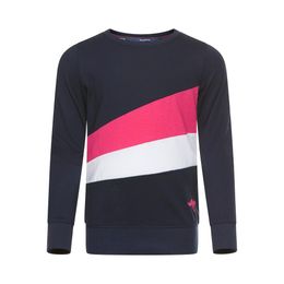 Kangaroos Shirt M&auml;dchen Gr&ouml;&szlig;e 116/122 marine / pink / wei&szlig;