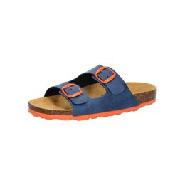Lico Pantolette 'Bioline' Jungen Gr&ouml;&szlig;e 34 saphir / orange