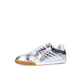 Manfield Sneaker Damen Gr&ouml;&szlig;e 37 silber