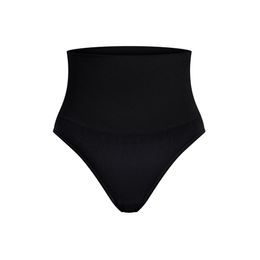Smilodox High Waist String Nysa Seamless Damen Gr&ouml;&szlig;e XS schwarz