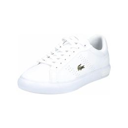 Lacoste Sneaker 'Powercourt 2.0' Damen Gr&ouml;&szlig;e 40.5 gold / wei&szlig;