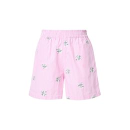Studio Untold Shorts Damen Gr&ouml;&szlig;e 52 gr&uuml;n / pink / wei&szlig;